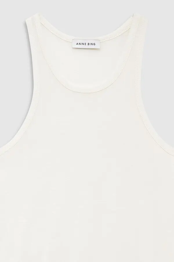 ANINE BING Kooper Tank - Cream