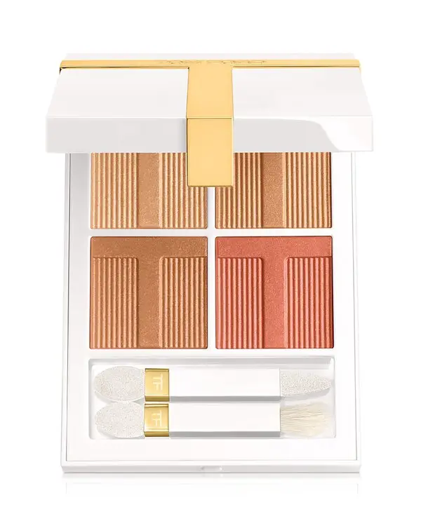 TOM FORD Soleil Eye Color Quad Lumiere Eyeshadow - Peach Dawn