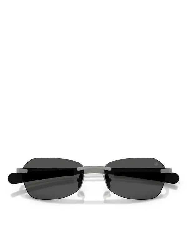 Moncler Orris Geometric Sunglasses - Dark Grey