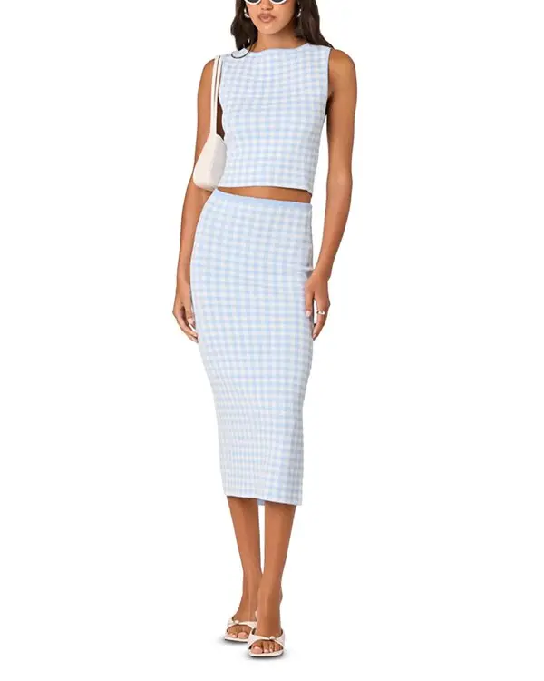 Astr The Label Babbett Midi Sweater Skirt