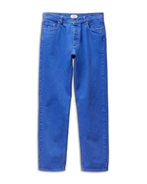 Versace Straight Leg Denim Jeans - Sky Blue