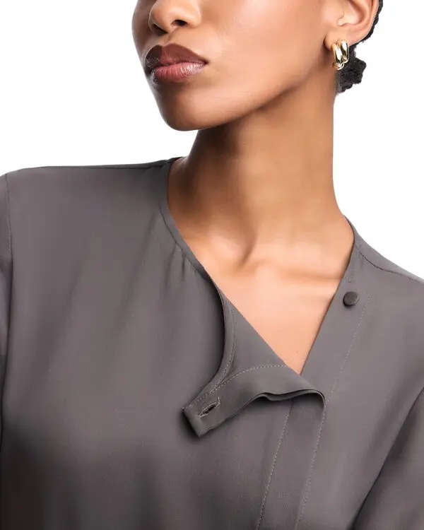 Emporio Armani Double Georgette Silk Blouse