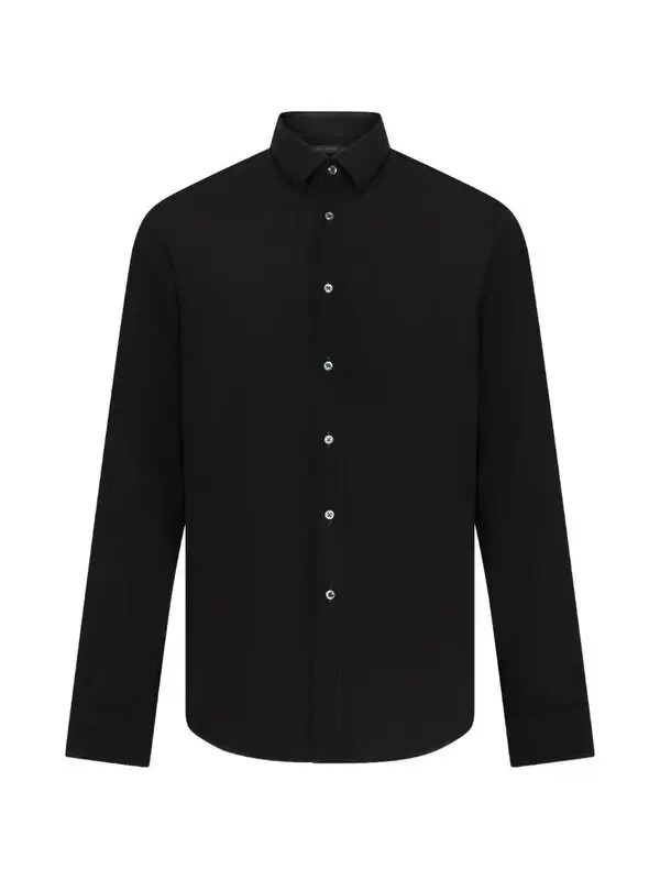 LOW BRAND Button-down Long-sleeve Shirt