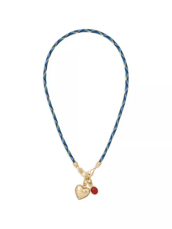 ROXANNE ASSOULIN Necklace With Heart Charm - Gold
