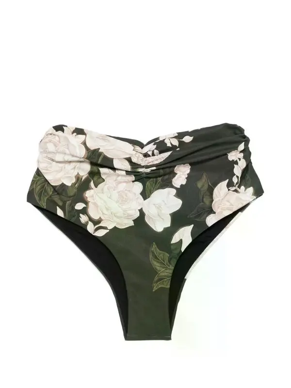 Agua Bendita Vaiven Gardenia Bikini Bottom - Green