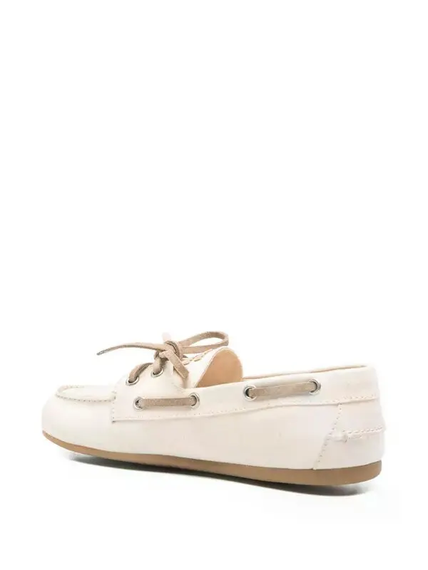 Miu Miu Lace-up Boat Shoes