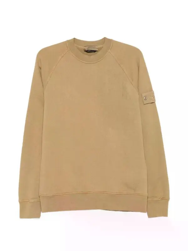 Stone Island Raglan-sleeve Crewneck Sweater