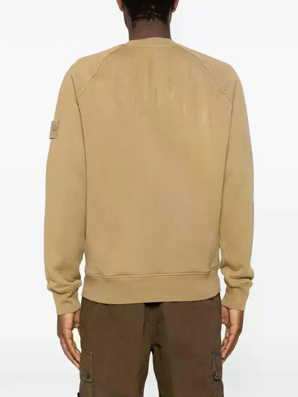 Stone Island Raglan-sleeve Crewneck Sweater