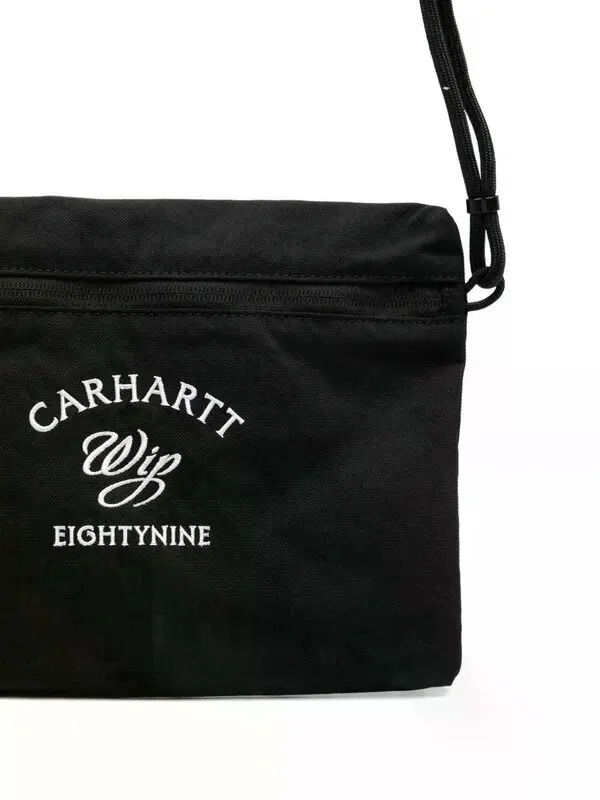 Carhartt Work In Progress Logo-embroidered Shoulder Bag
