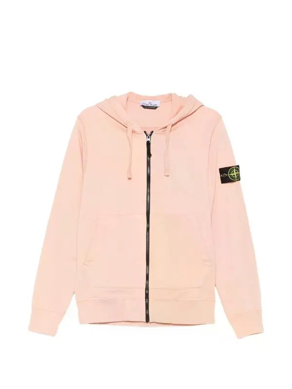 Stone Island Compass-patch Sweatshirt - Pink