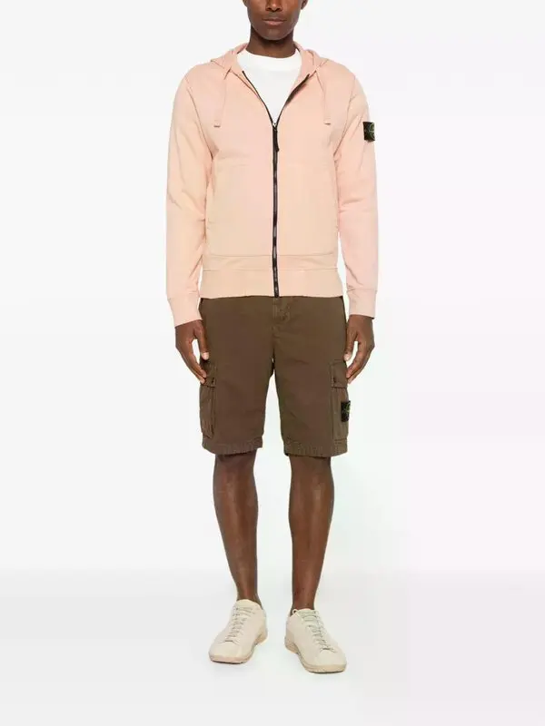 Stone Island Compass-patch Sweatshirt - Pink