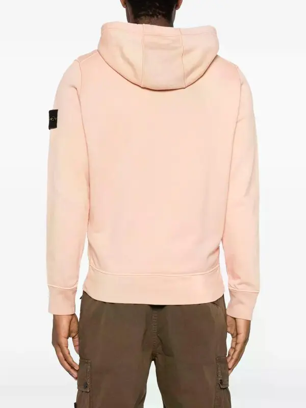 Stone Island Compass-patch Sweatshirt - Pink