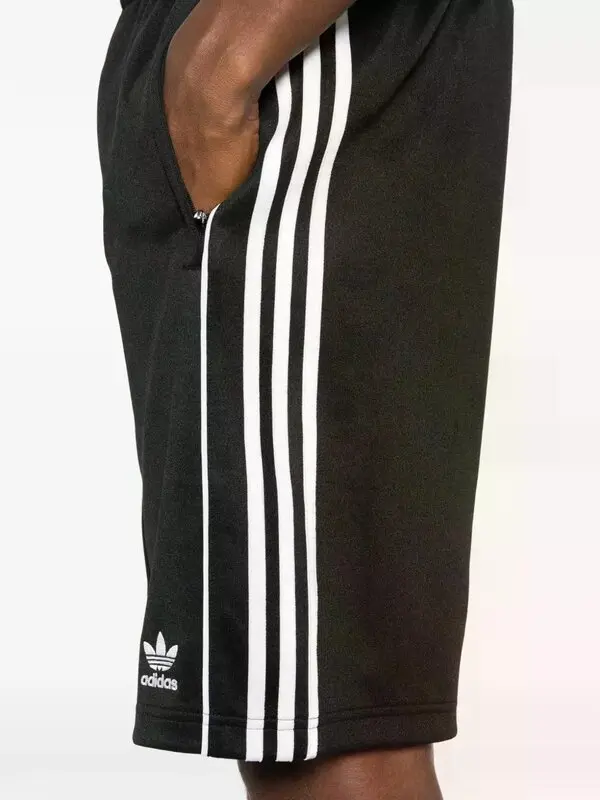 Adidas Side-stripe Shorts - Black