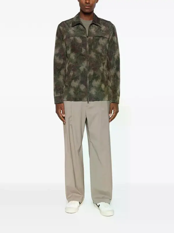 Herno Pleated Elasticated-waist Trousers - Grey