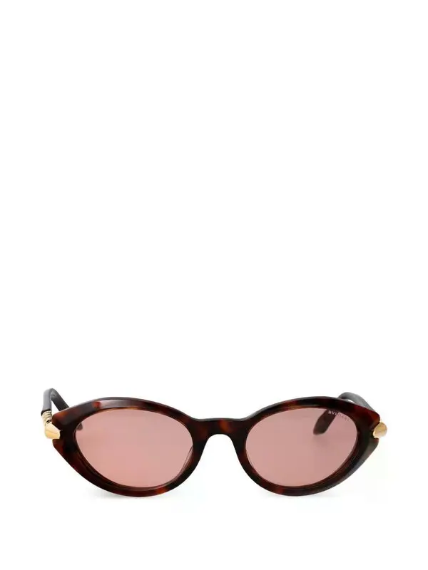 BVLGARI Cat-eye Sunglasses - Brown
