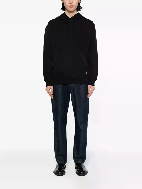 BOSS Logo-tag Jersey Hoodie
