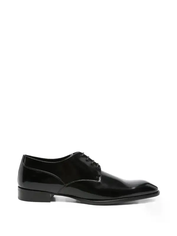 Saint Laurent Patent Leather Derby Shoes