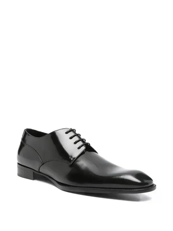 Saint Laurent Patent Leather Derby Shoes