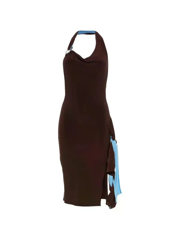 Coperni Side-slit Midi Dress