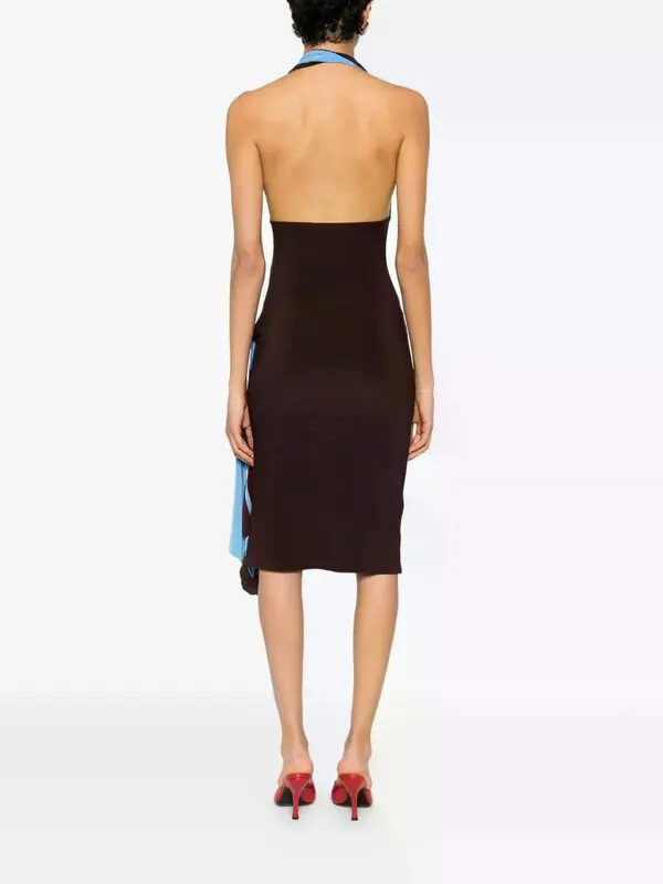 Coperni Side-slit Midi Dress
