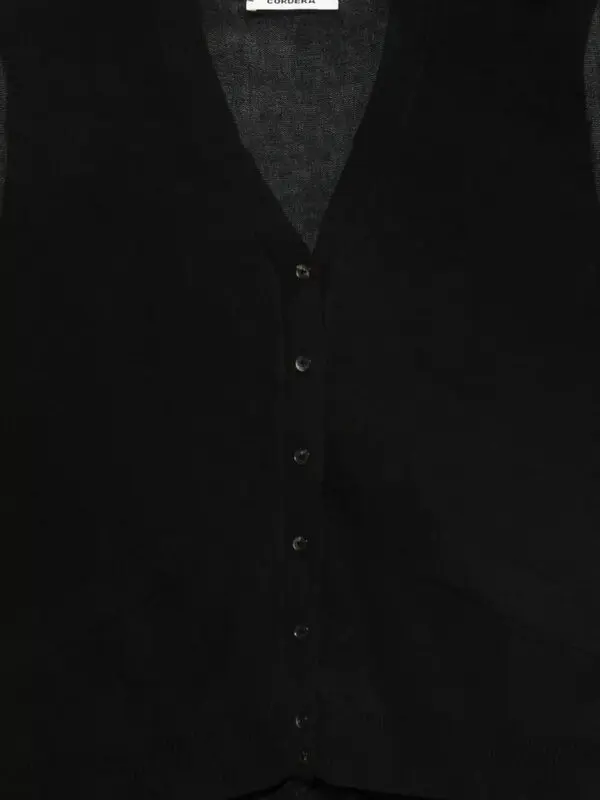 CORDERA Button-up Knitted Top
