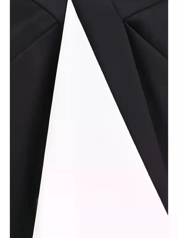 Givenchy Bonded Wrap Skirt - Black