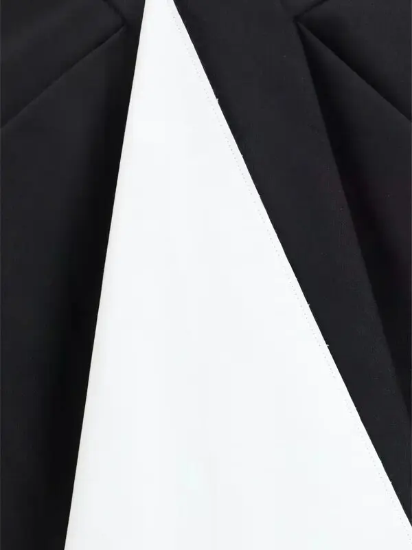 Givenchy Bonded Wrap Skirt - Black