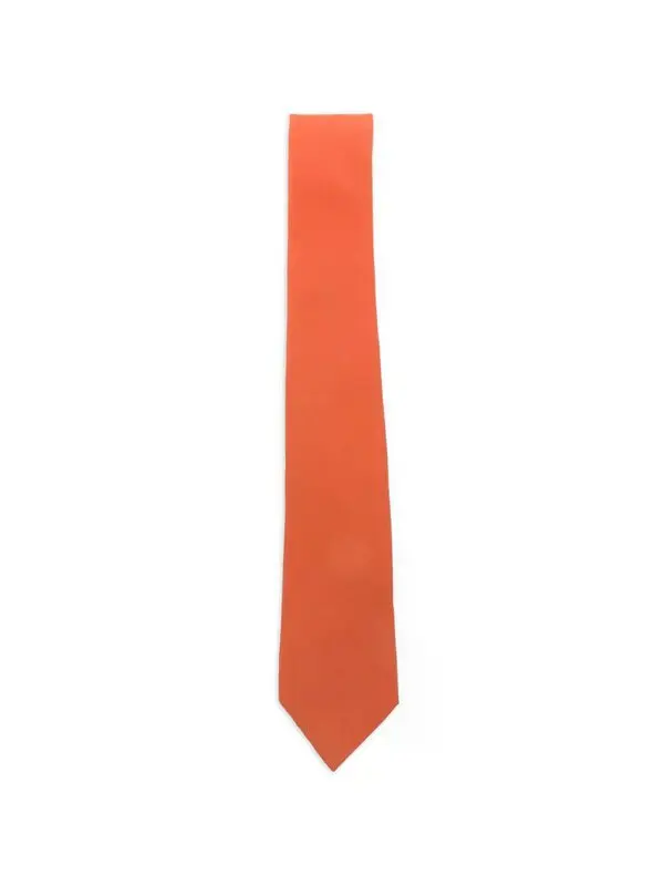 Saint Laurent Silk Tie - Orange