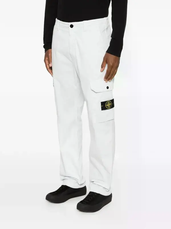 Stone Island Logo-patch Cargo Trousers
