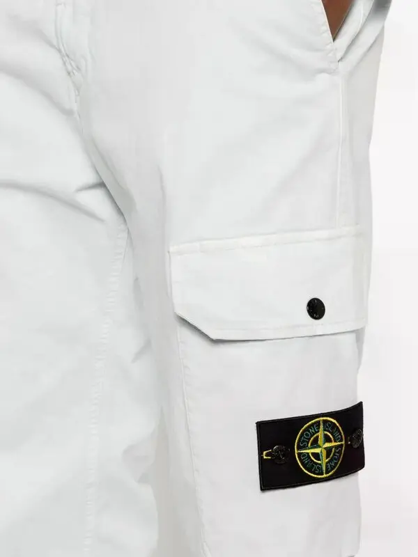 Stone Island Logo-patch Cargo Trousers