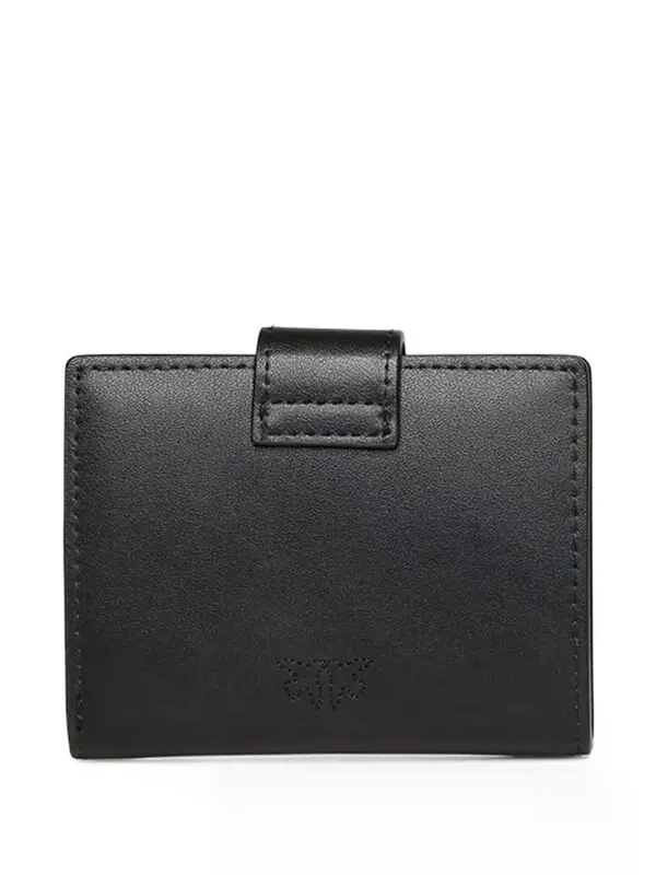 Pinko Love Birds-plaque Wallet - Black