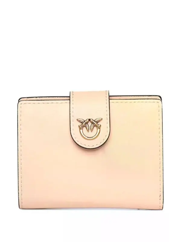 Pinko Love Birds Plaque Wallet - Neutrals