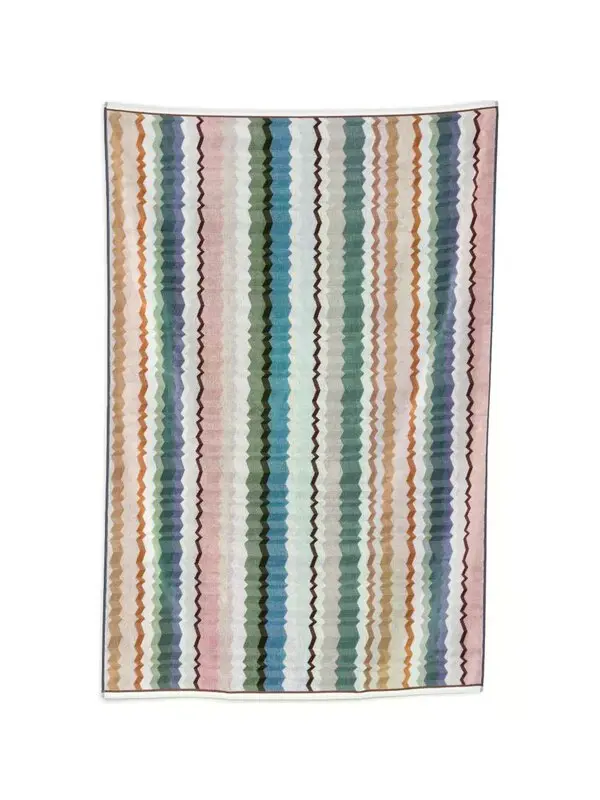 Missoni Zigzag-pattern Towel - Neutrals