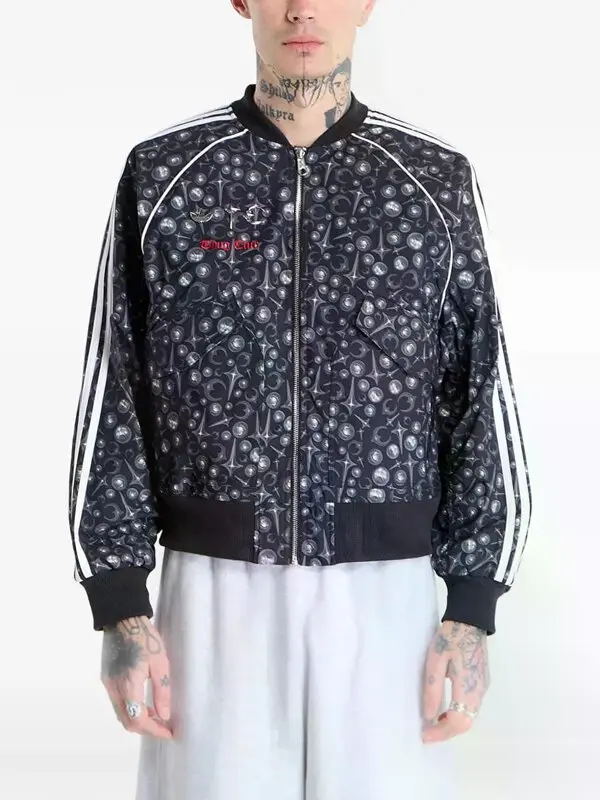 Adidas Printed Stripe Jacket