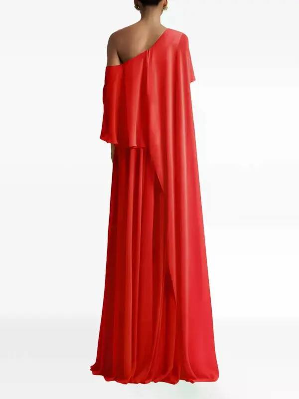 GEMY MAALOUF One-shoulder Ruffled Dress
