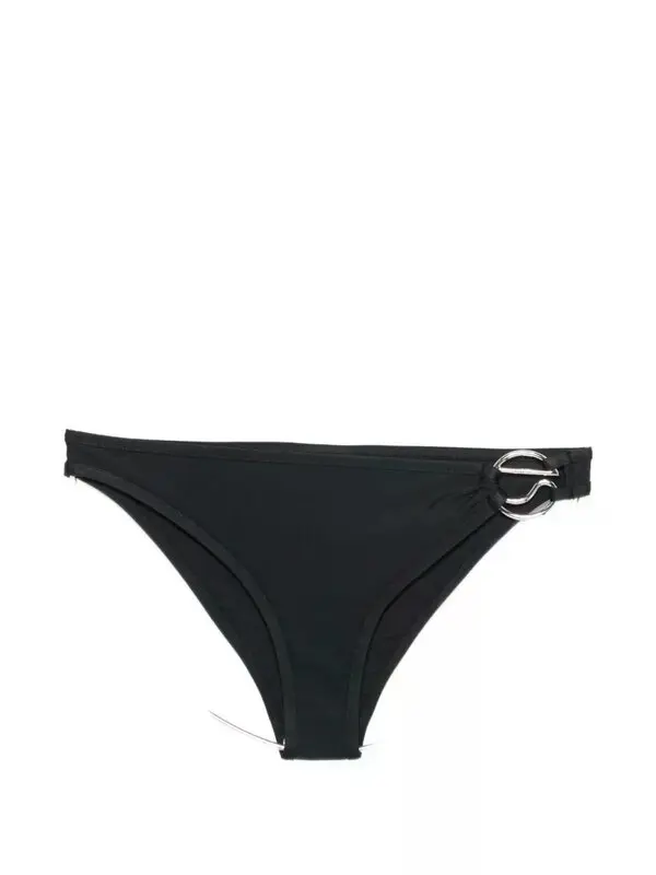 Coperni Logo-appliqué Bikini Bottoms - Black