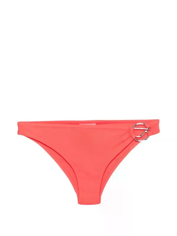 Coperni Logo-appliqué Bikini Bottoms - Red
