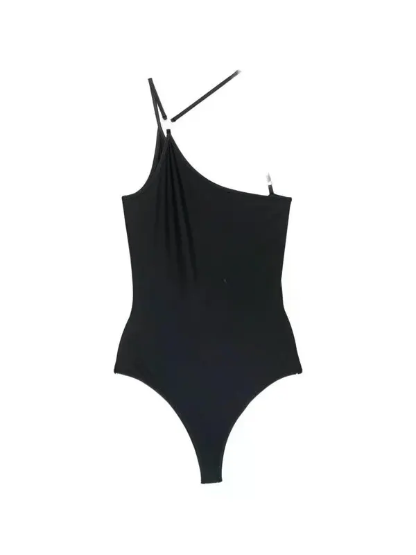 Coperni Logo-appliqué Swimsuit - Black