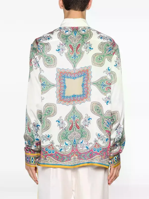Etro Paisley-print Shirt - White