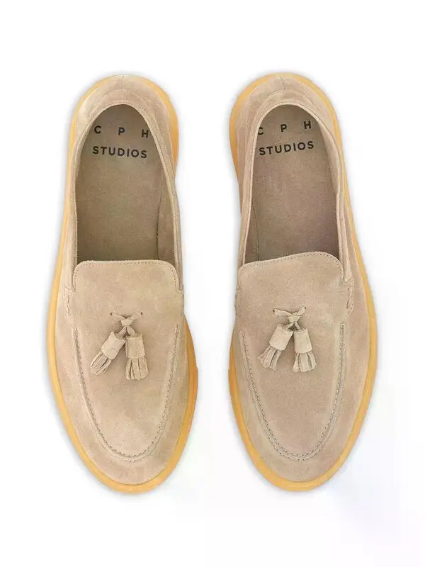COPENHAGEN  Tassel-detail Round-toe Loafers
