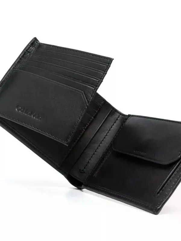 Calvin Klein Logo-lettering Leather Wallet