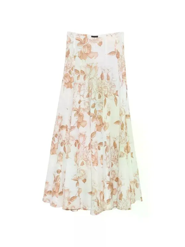 LAVI COUTURE Floral-print Palazzo Pants
