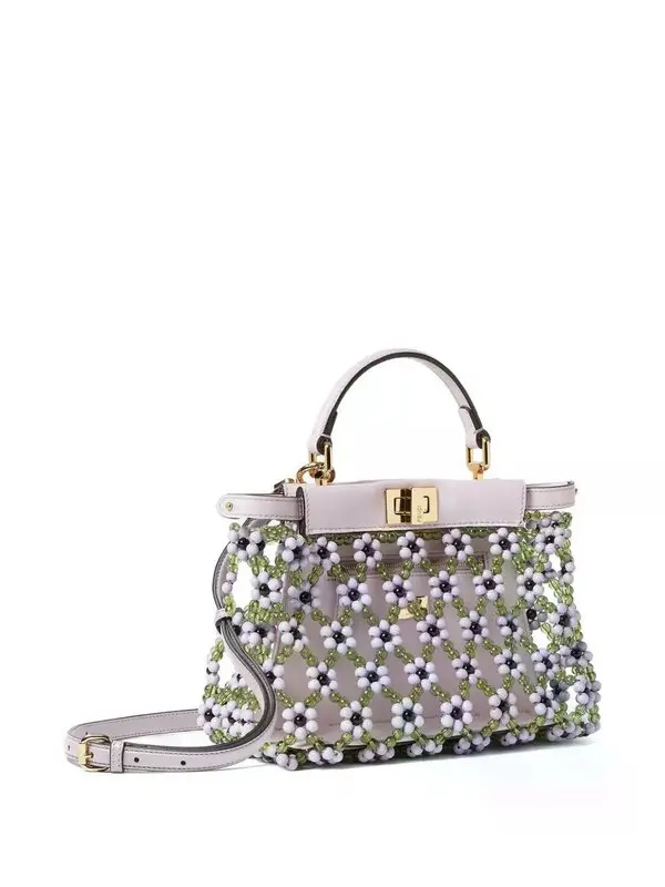 Fendi Mini Peekaboo Beaded Tote