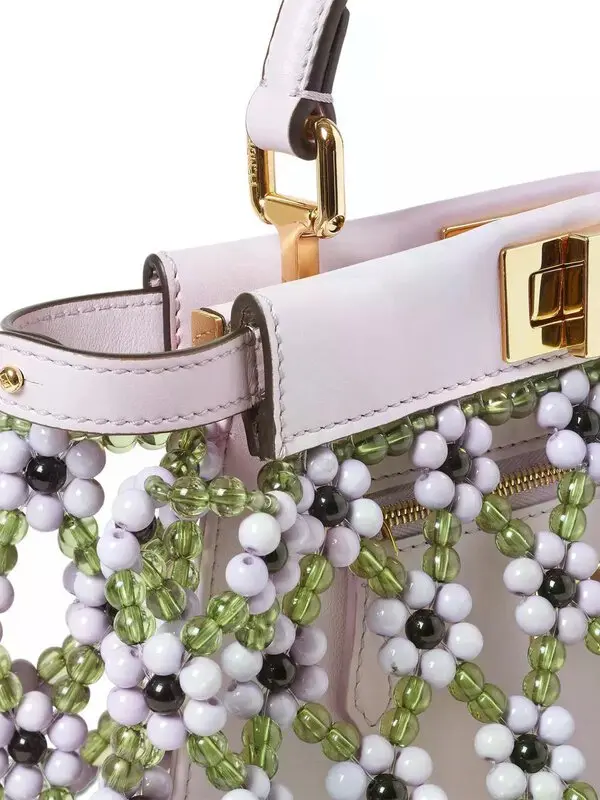 Fendi Mini Peekaboo Beaded Tote