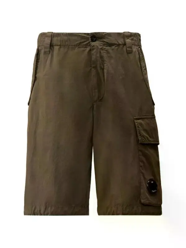 C.P. COMPANY Cotton Ripstop Cargo Shorts - Grey