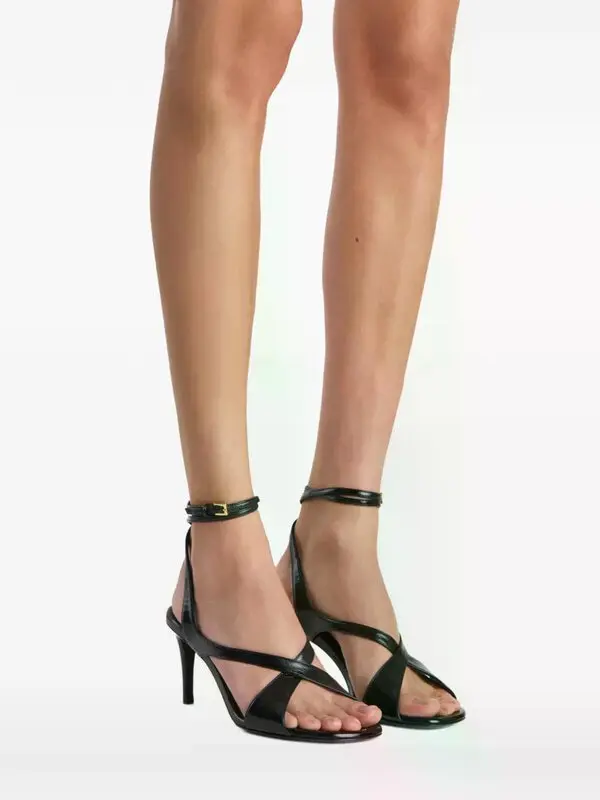 Khaite Liria Ankle Strap Sandals