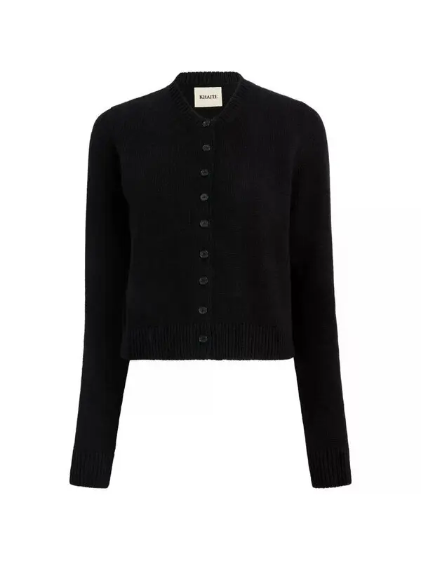 Khaite Everheart Cardigan - Black