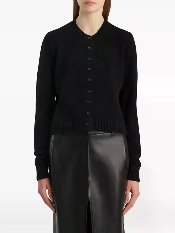 Khaite Everheart Cardigan - Black