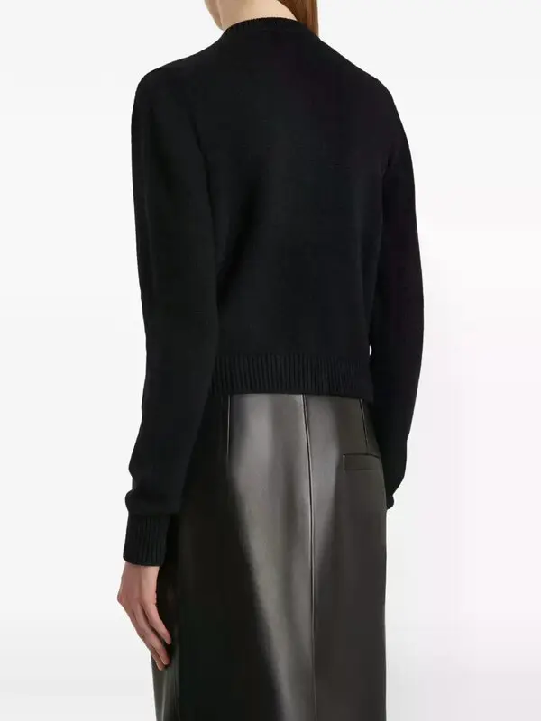 Khaite Everheart Cardigan - Black