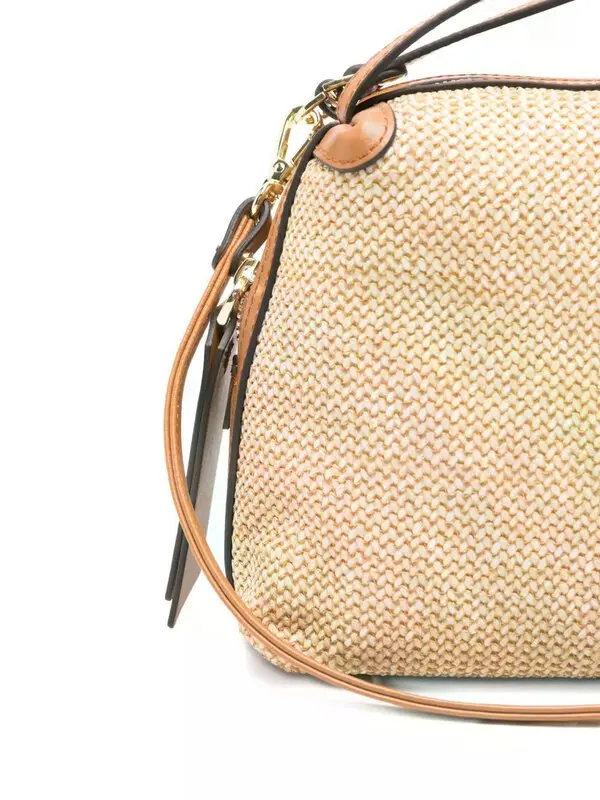 GIANNI CHIARINI Alifa Woven-effect Tote Bag - Neutrals